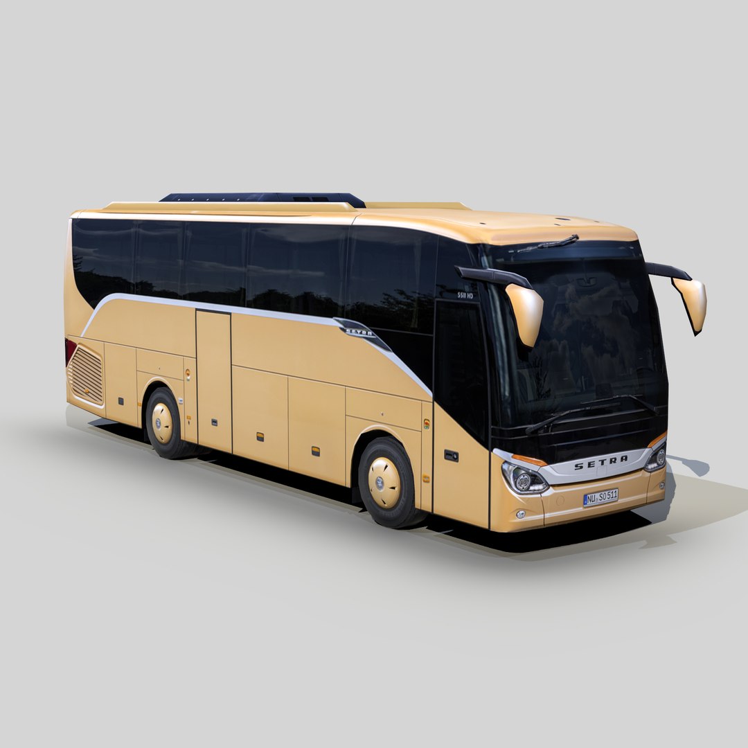 3D setra s 511 hd - TurboSquid 1405490