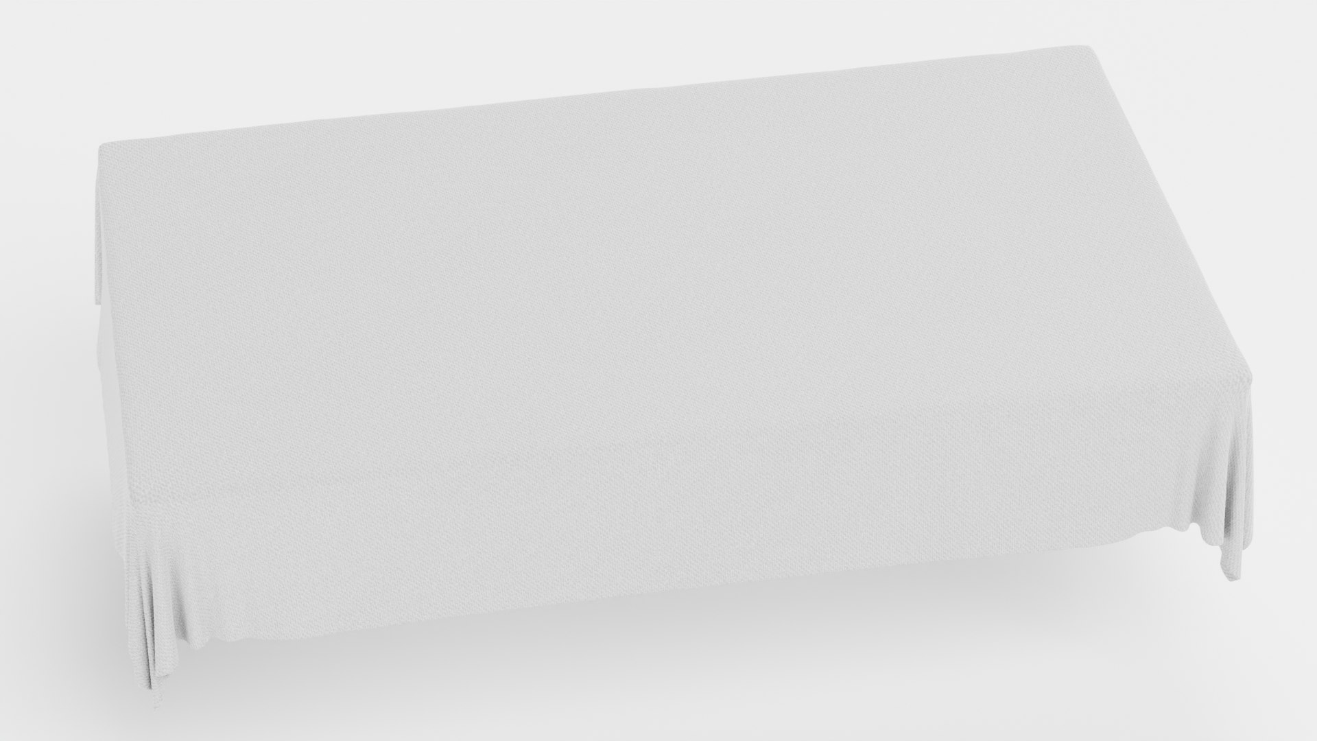 3D Model Tablecloth Rectangular - TurboSquid 1953619