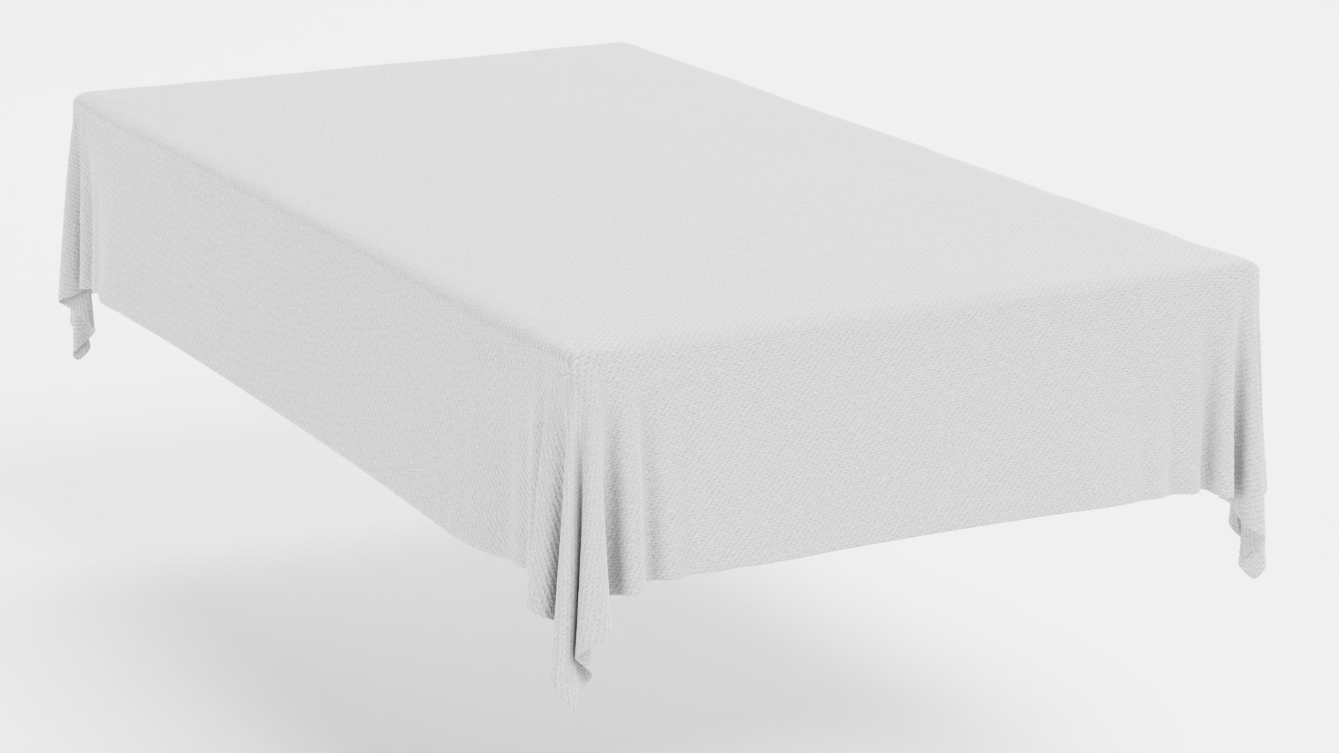 3D Model Tablecloth Rectangular - TurboSquid 1953619
