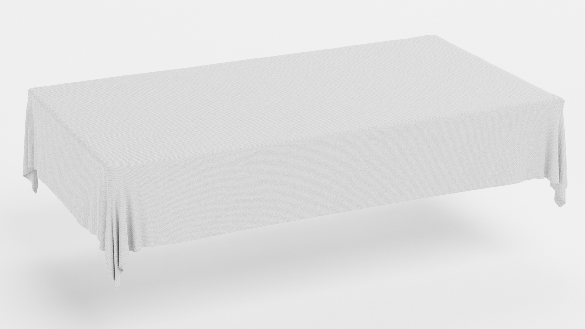 3D Model Tablecloth Rectangular - TurboSquid 1953619
