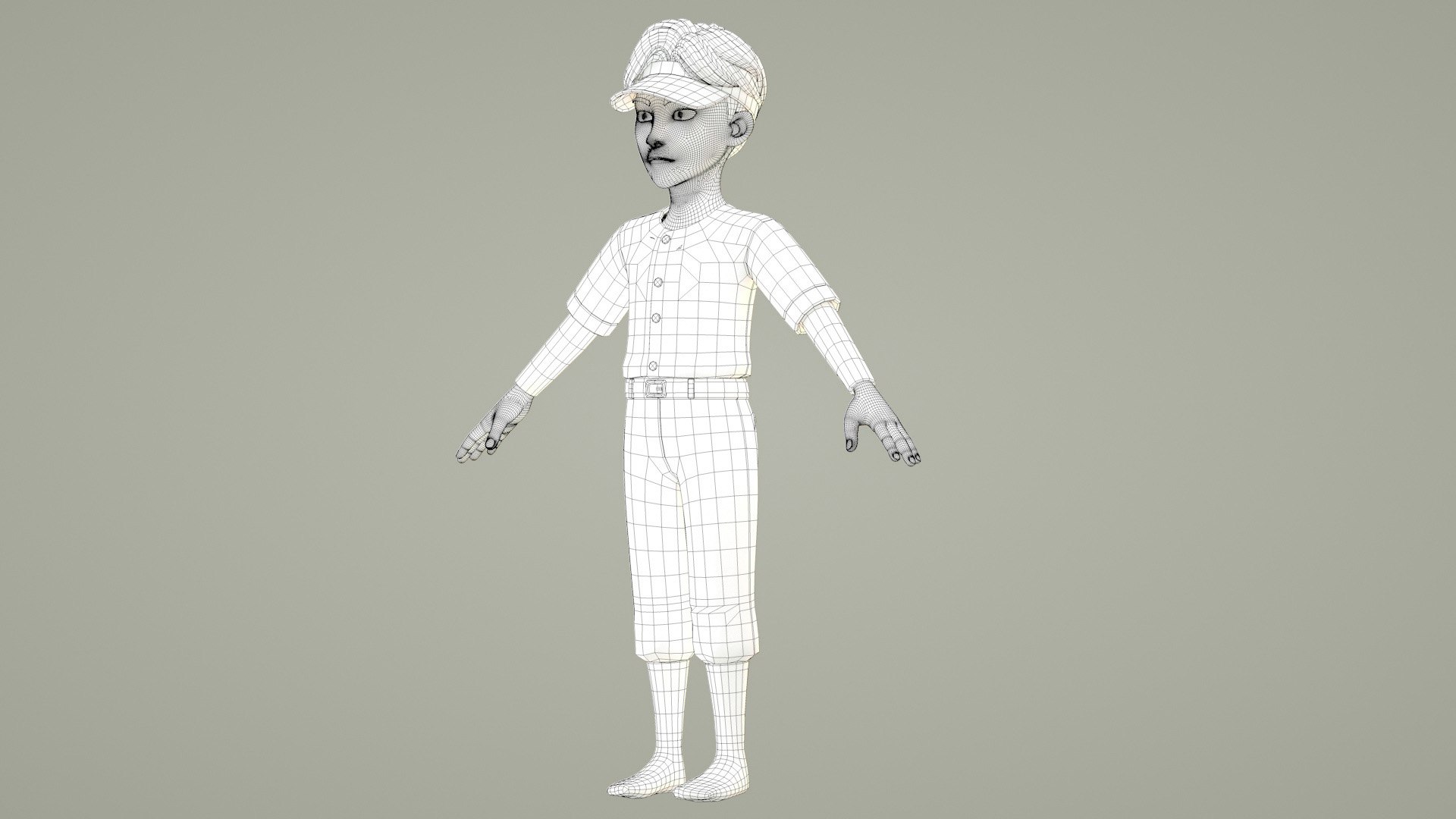 Cartoon Athlete 3D Model - TurboSquid 1915121