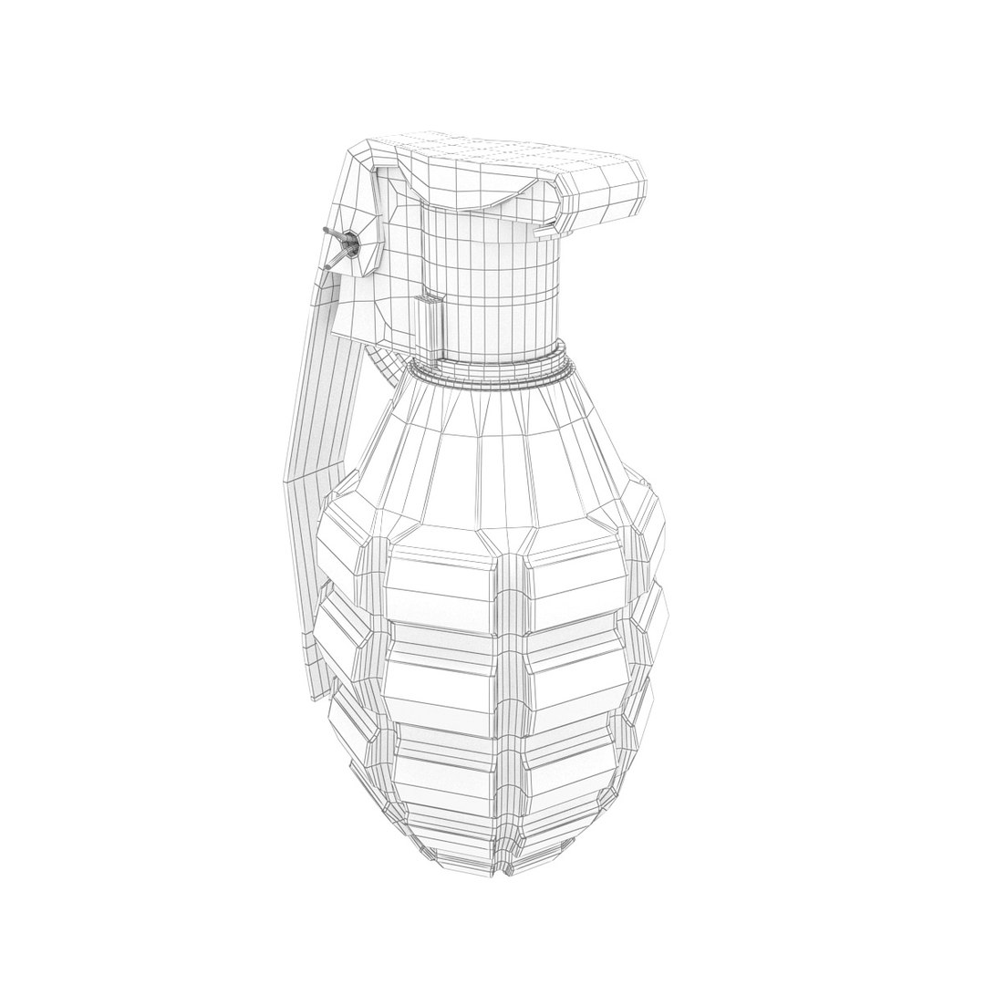 3D Hand Grenade Mk2 - TurboSquid 1257494