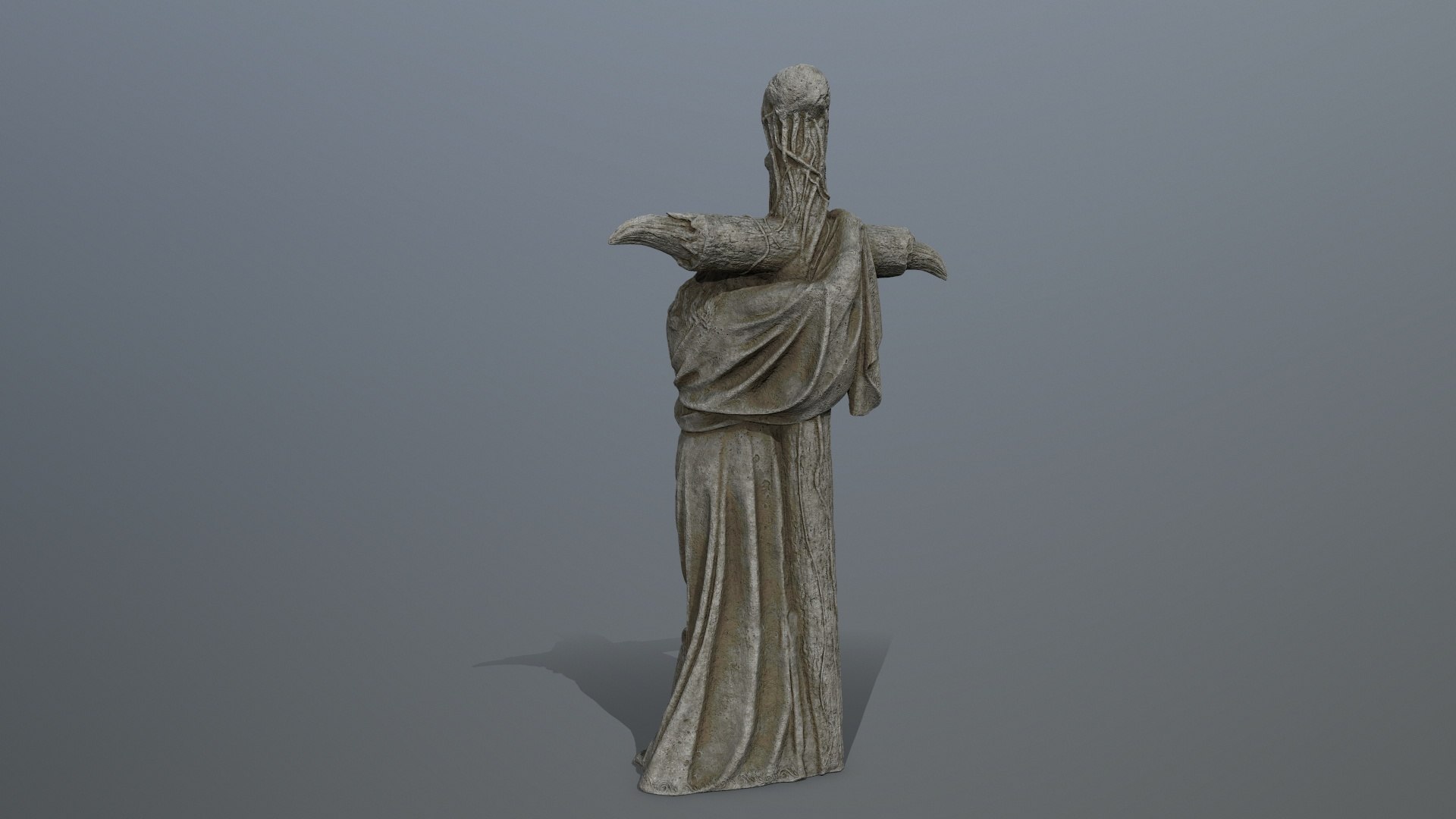Woman Statue 3D Model - TurboSquid 2351719