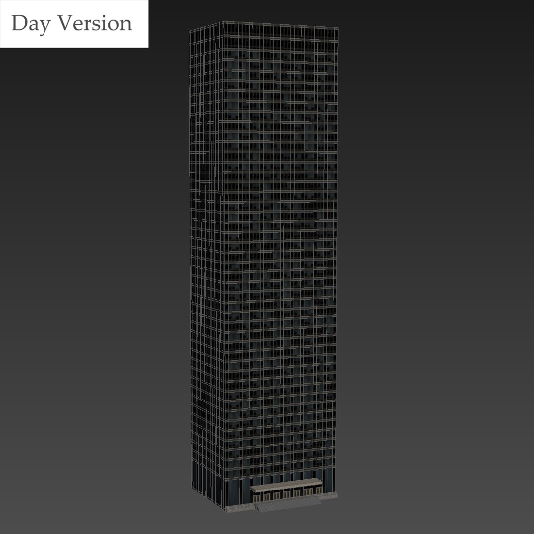 3d Model Trump World Tower
