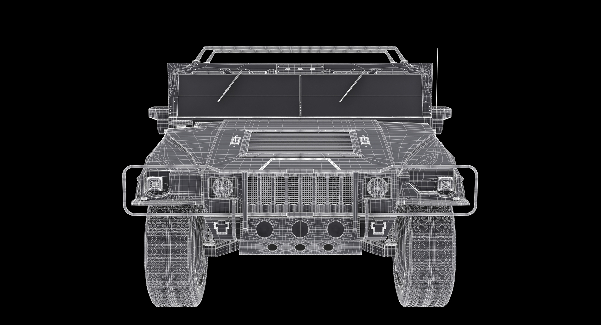 H1 Humvee 3D Model - TurboSquid 1405980