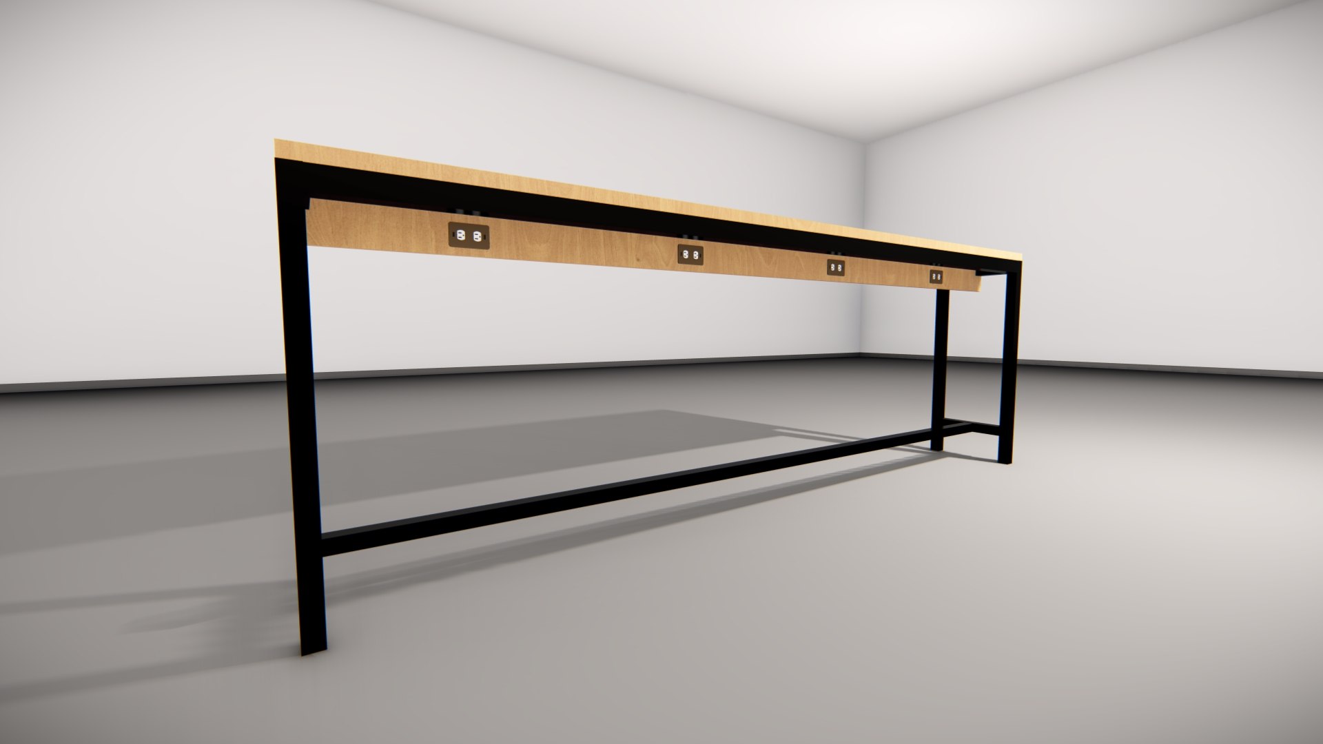 3D High Table - TurboSquid 2229132