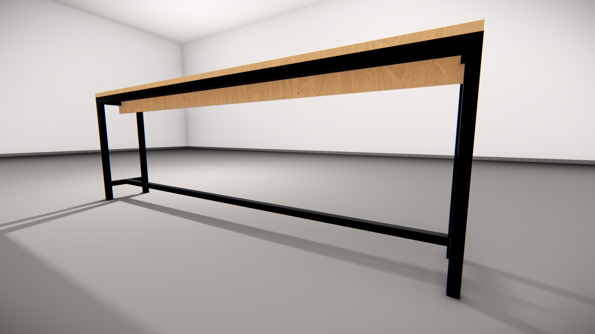 3D High Table - TurboSquid 2229132