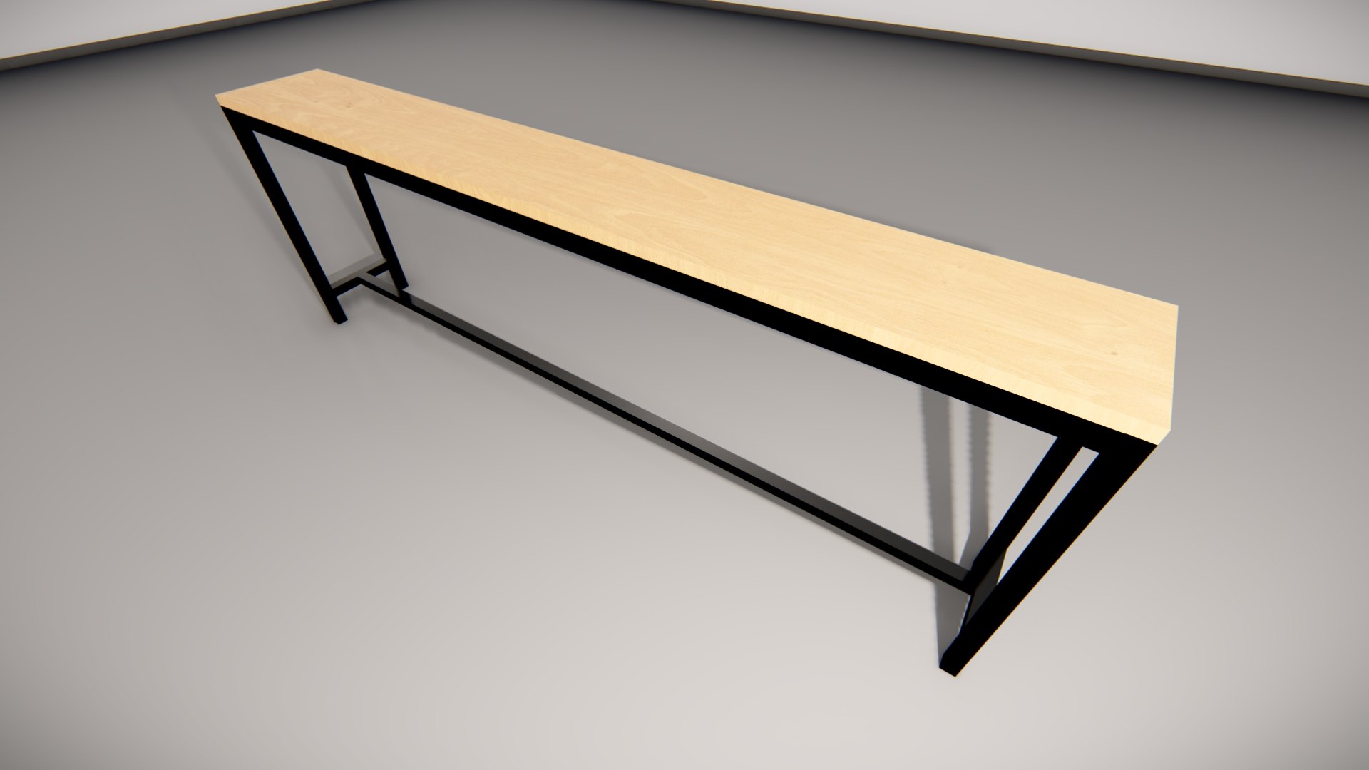 3D High Table - TurboSquid 2229132