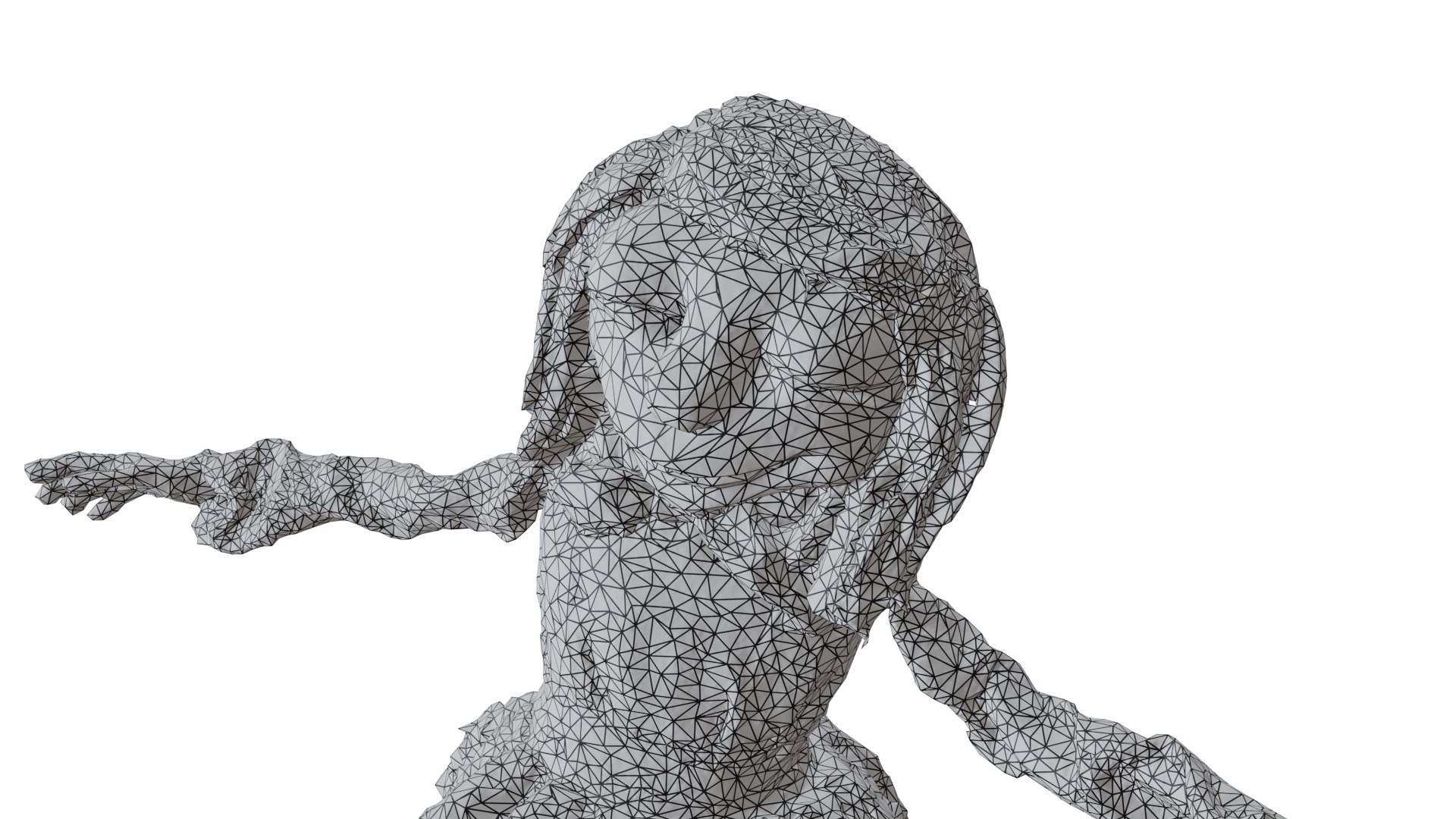 3D Girl Puppet Toy - TurboSquid 1945805