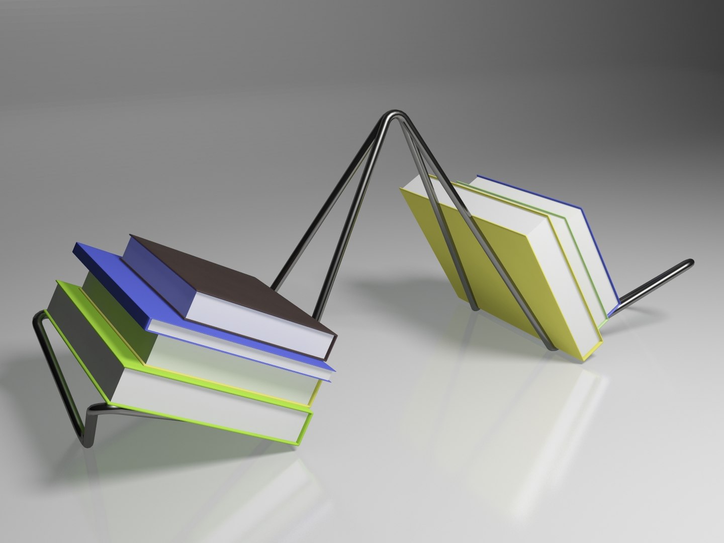 3d Model Book Holder