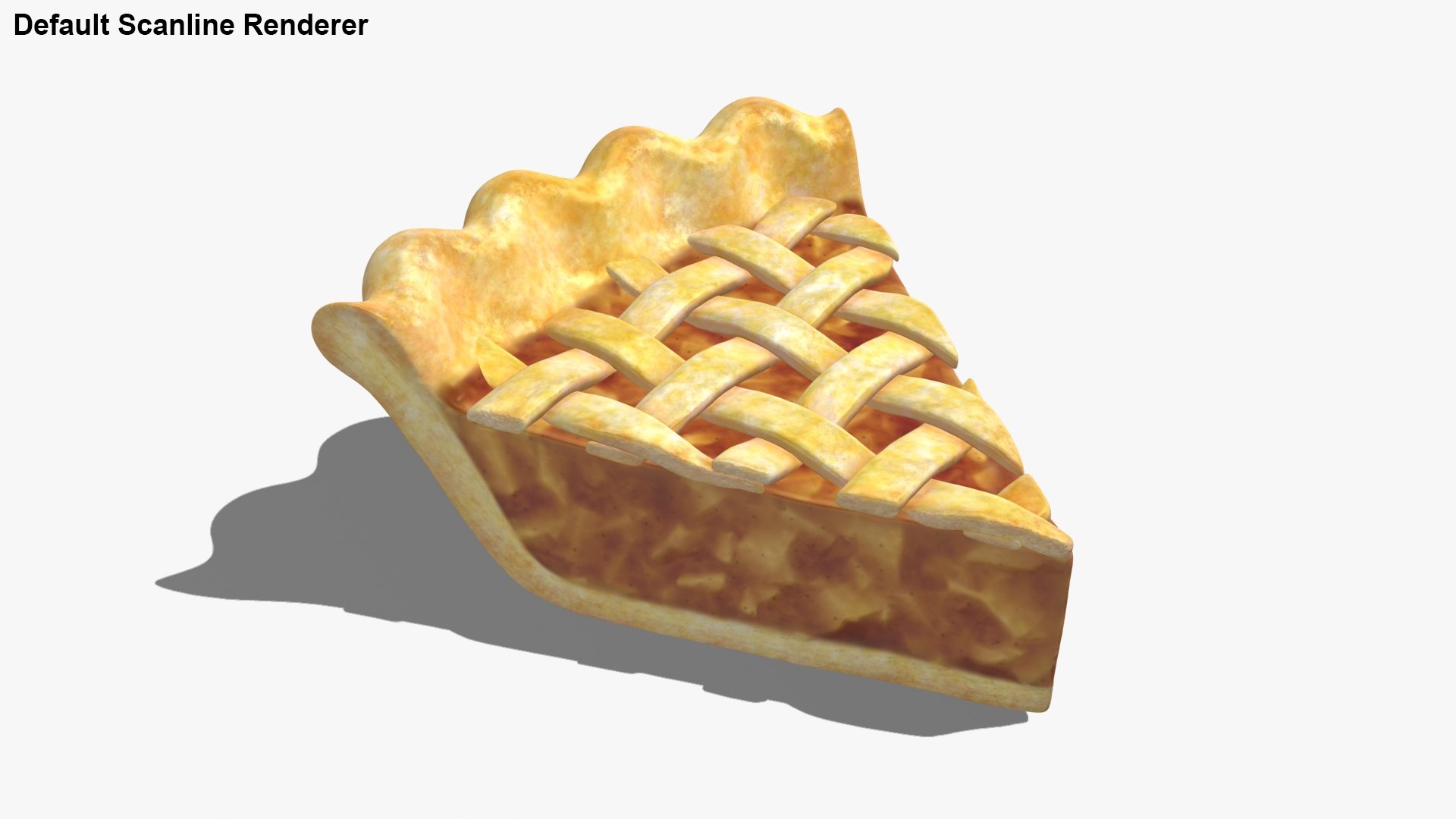 3D model Apple Pie Slice - TurboSquid 2040041