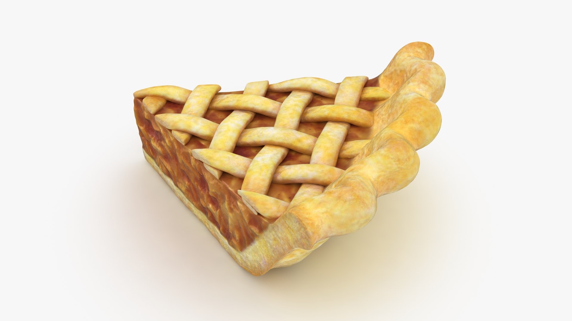 3D model Apple Pie Slice - TurboSquid 2040041