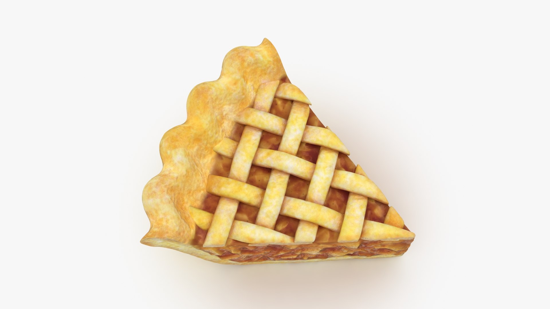 3D model Apple Pie Slice - TurboSquid 2040041