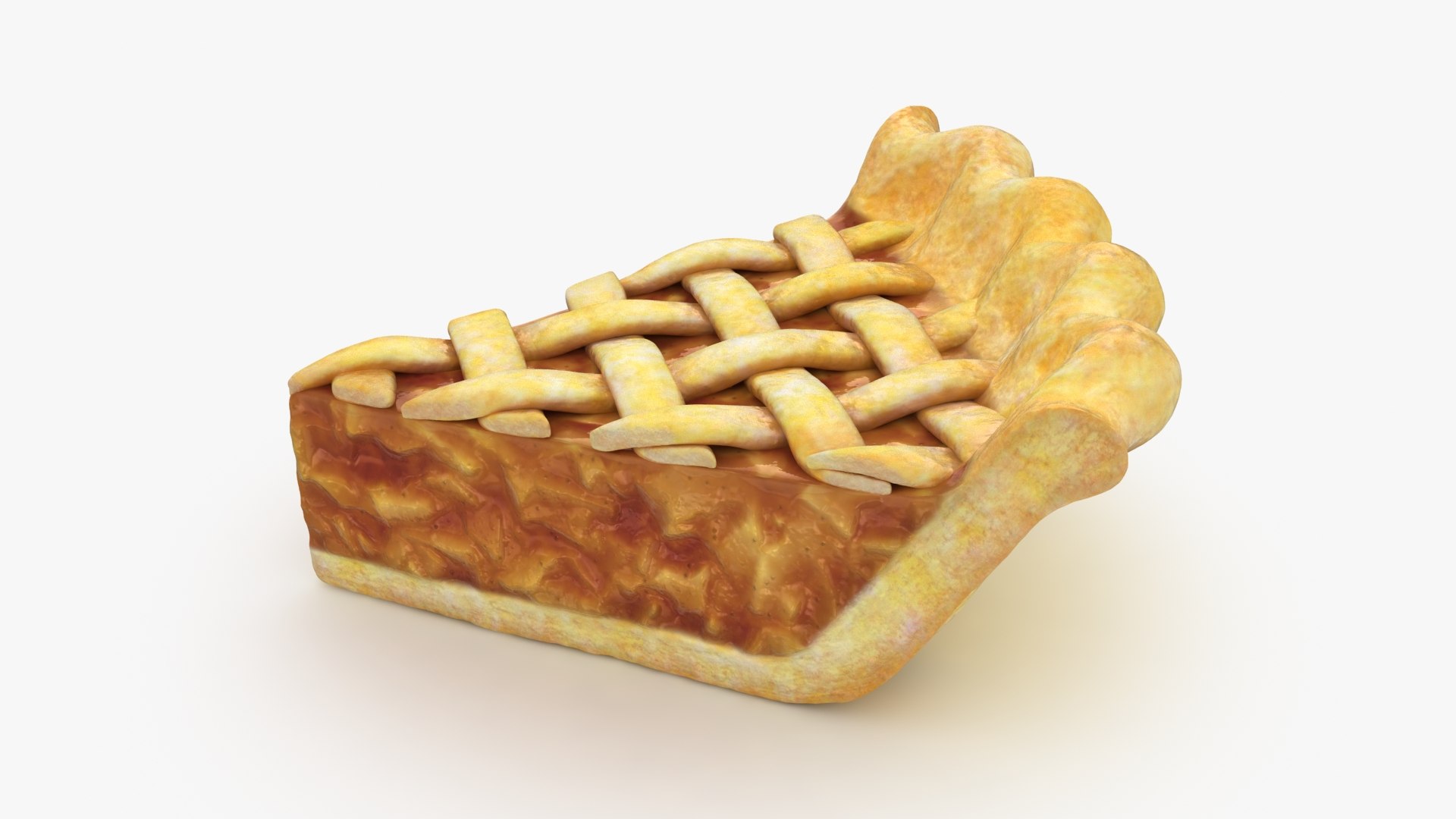3D model Apple Pie Slice - TurboSquid 2040041