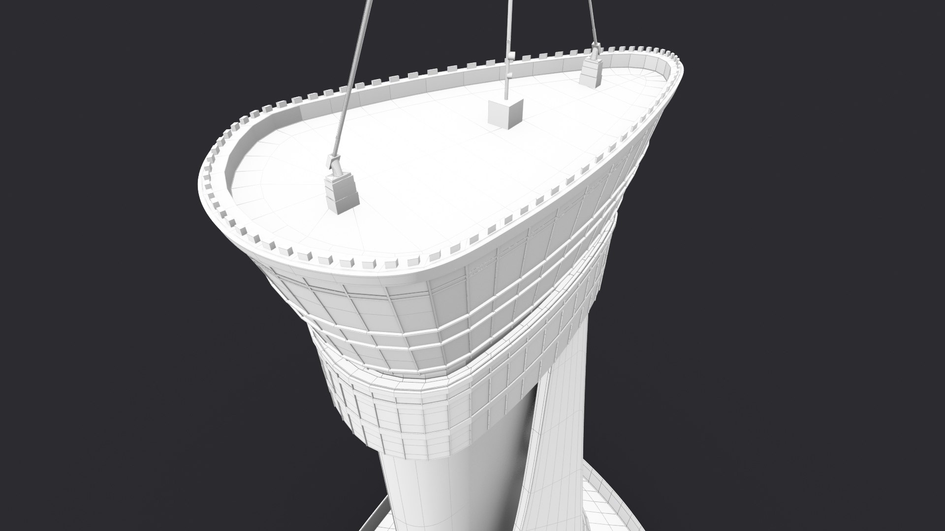 3D Atc Air Traffic Control Model - TurboSquid 1590234