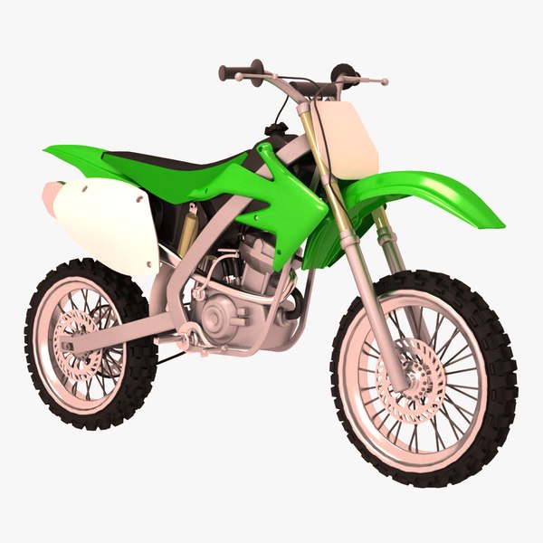 3d model motocross bike