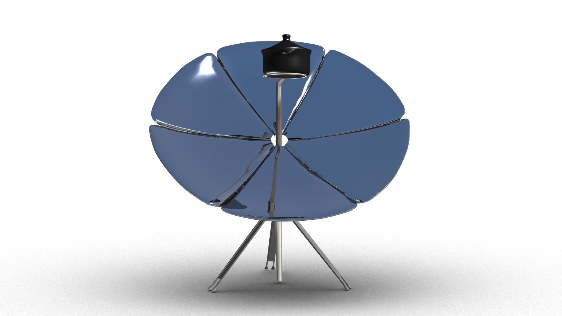 3D Parabolic Solar Cooker Model - TurboSquid 1649289