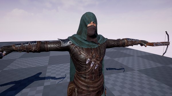 Assassin 3D model - TurboSquid 1736281