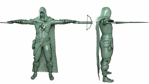 Assassin 3D model - TurboSquid 1736281