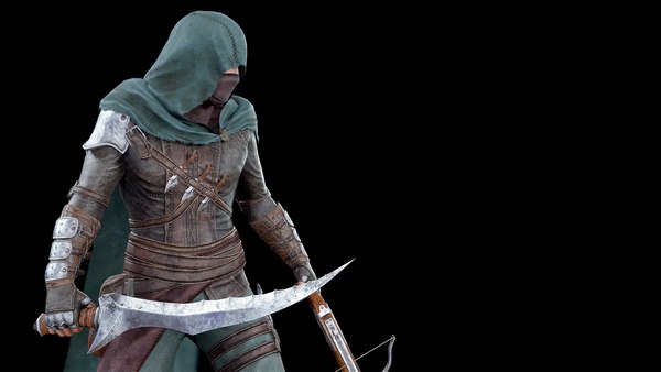 Assassin 3D model - TurboSquid 1736281