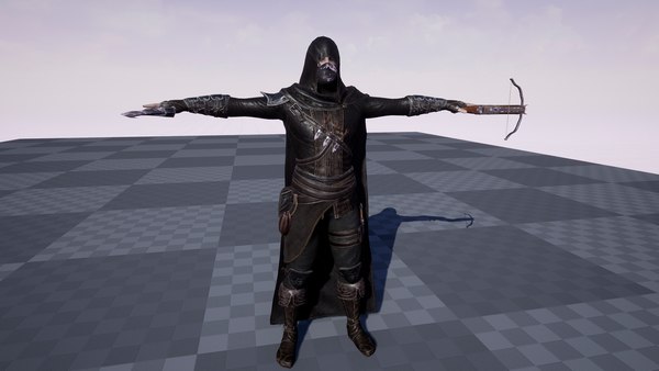 Assassin 3D model - TurboSquid 1736281