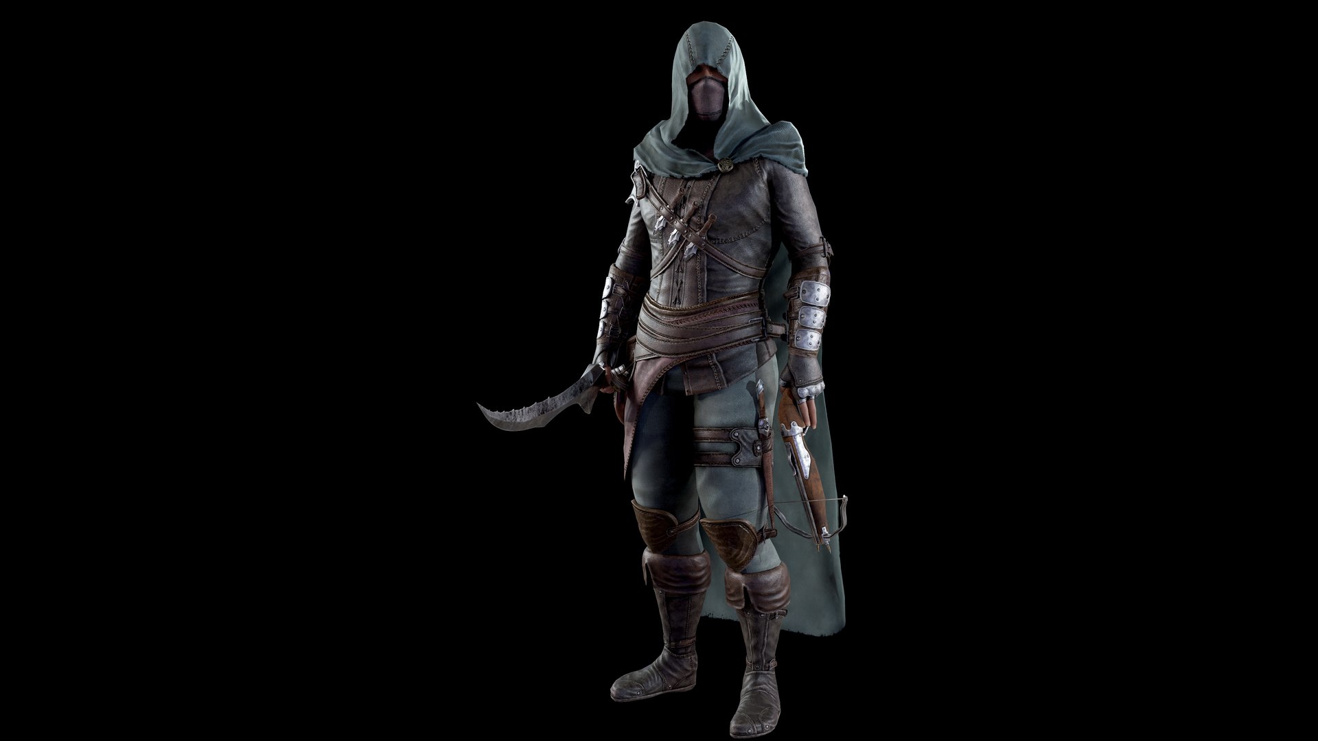 Assassin 3D model - TurboSquid 1736281