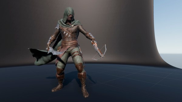 Assassin 3D model - TurboSquid 1736281