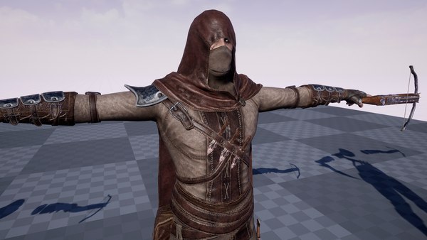 Assassin 3D model - TurboSquid 1736281