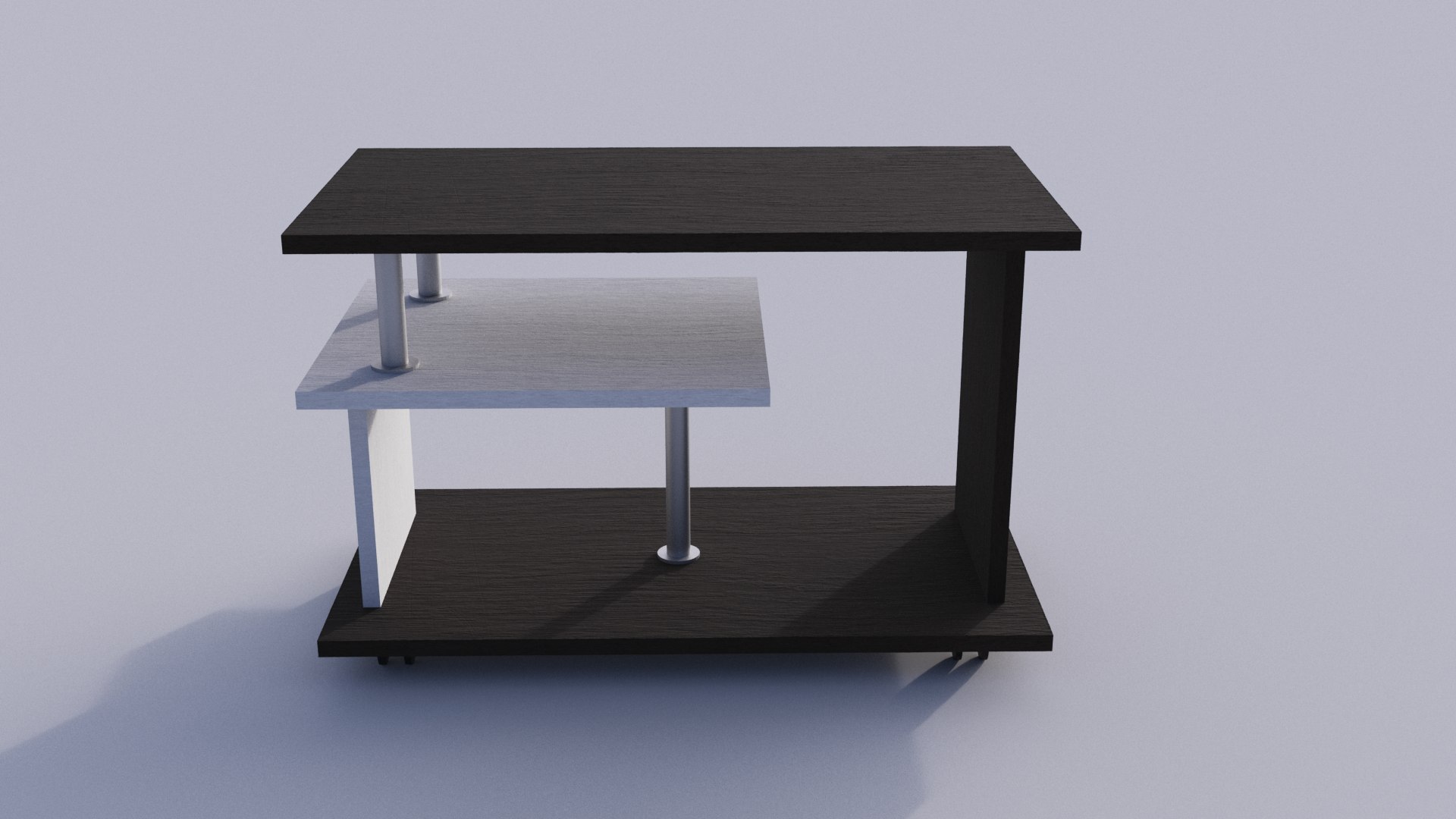 Modern Coffee Table Wenge 3D - TurboSquid 1660602