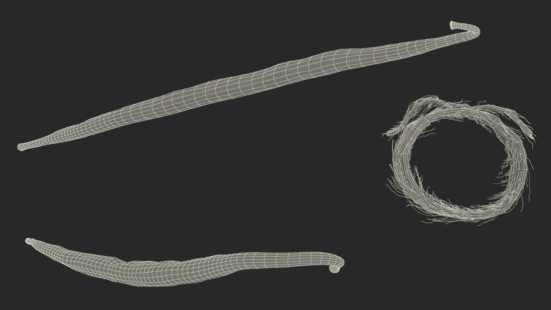 Vanilla Sticks Bunch Fur 3D Model - TurboSquid 2080737