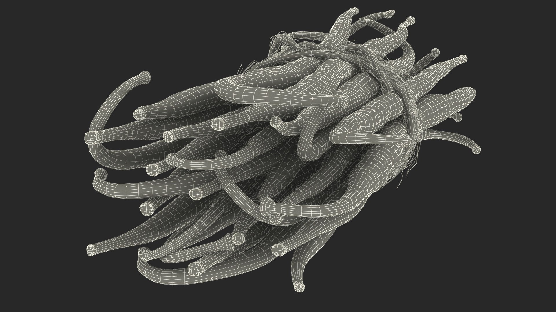 Vanilla Sticks Bunch Fur 3D Model - TurboSquid 2080737