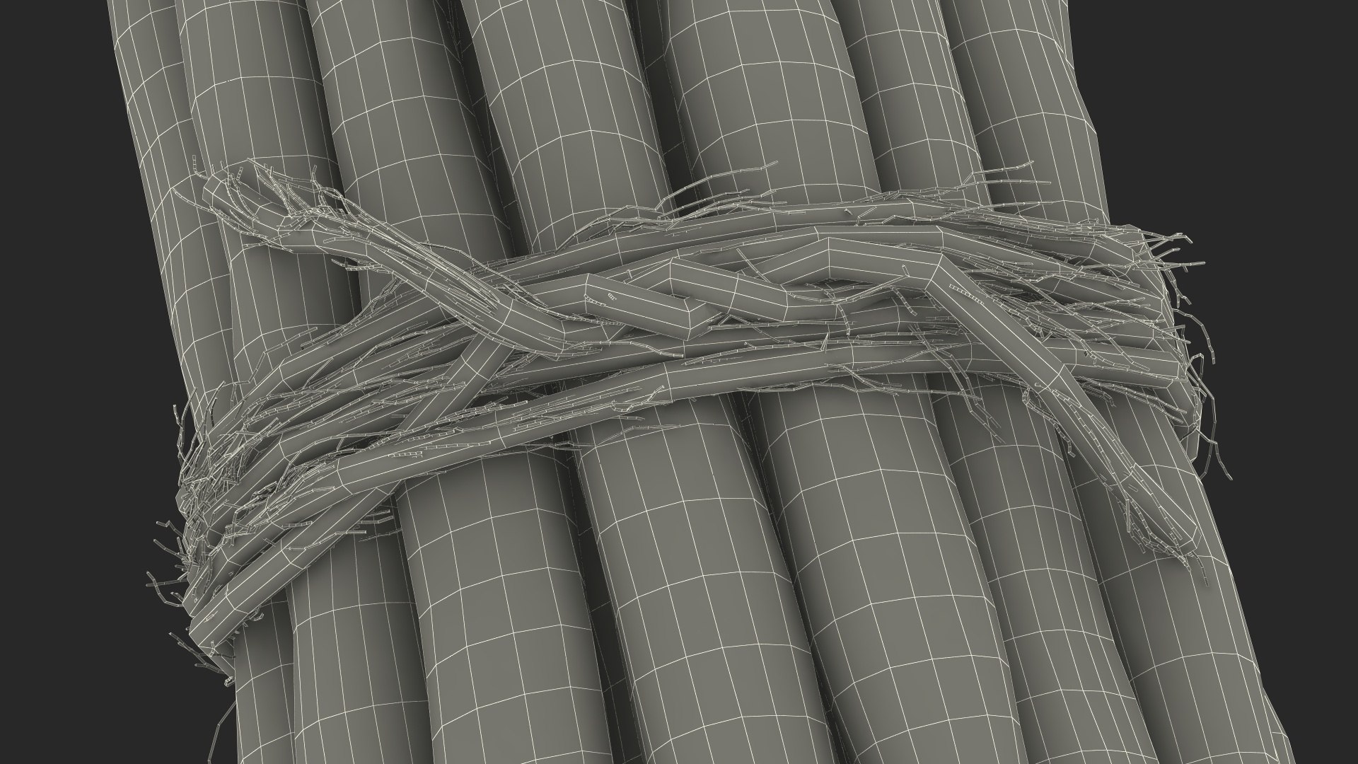 Vanilla Sticks Bunch Fur 3D Model - TurboSquid 2080737