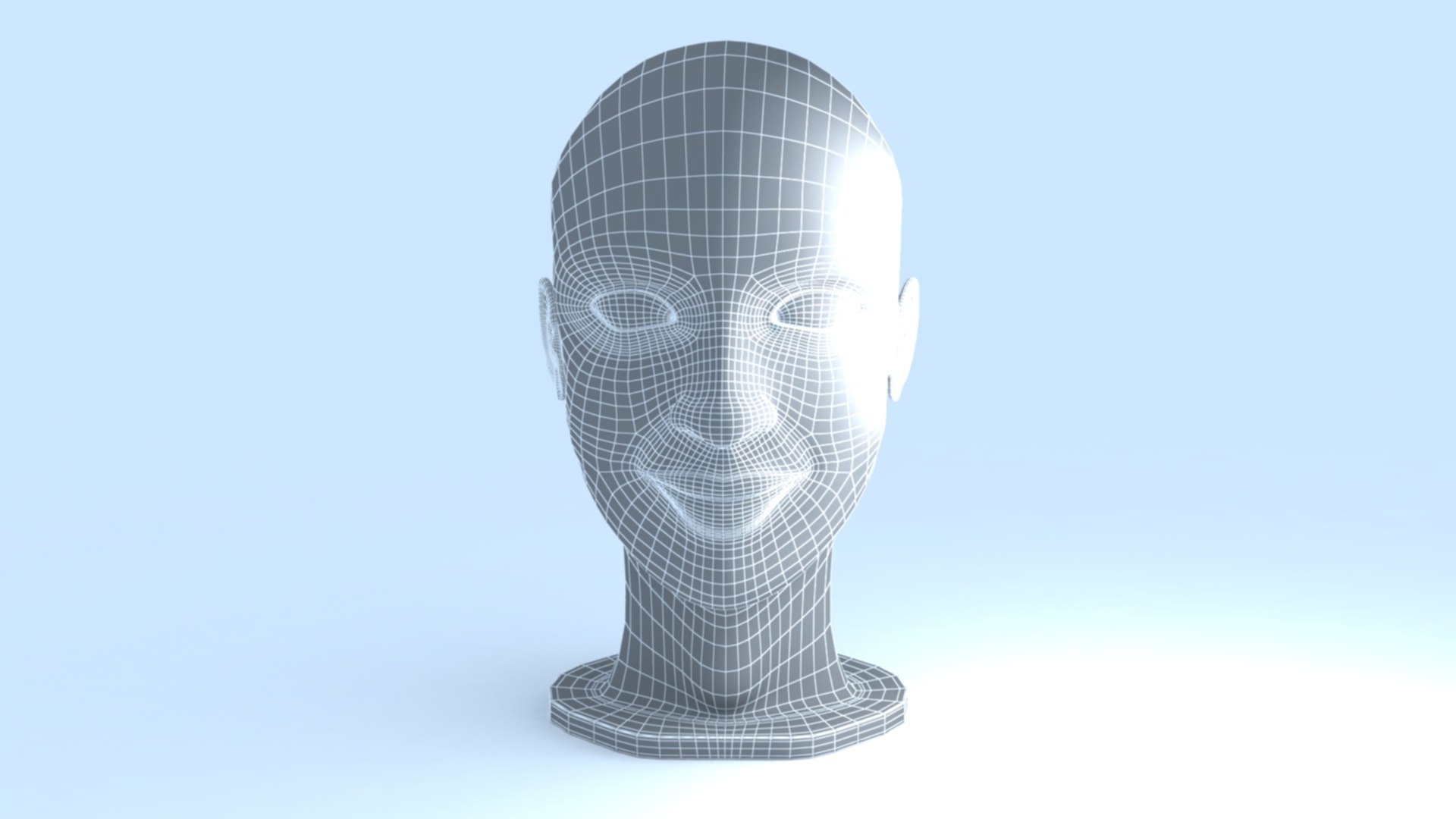 3D Female Face Model - TurboSquid 1872165