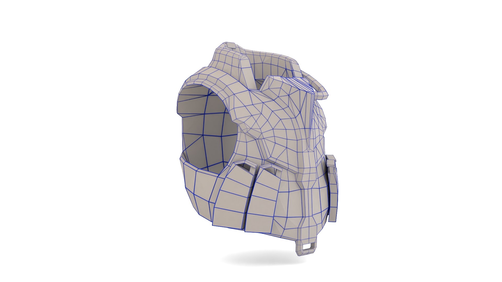 Combat Vest 3D Model Model - TurboSquid 2217573