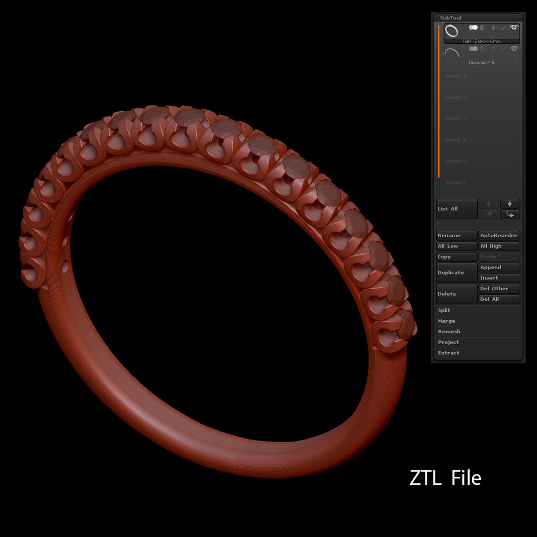 half band 1 6mm 3d 3ds