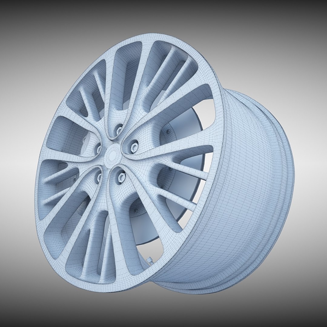 Model Bugatti Veyron Wheel