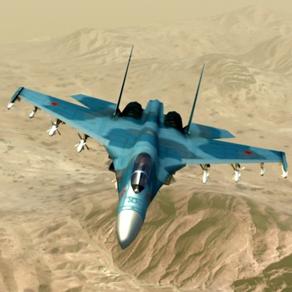 su27b russian 3d model