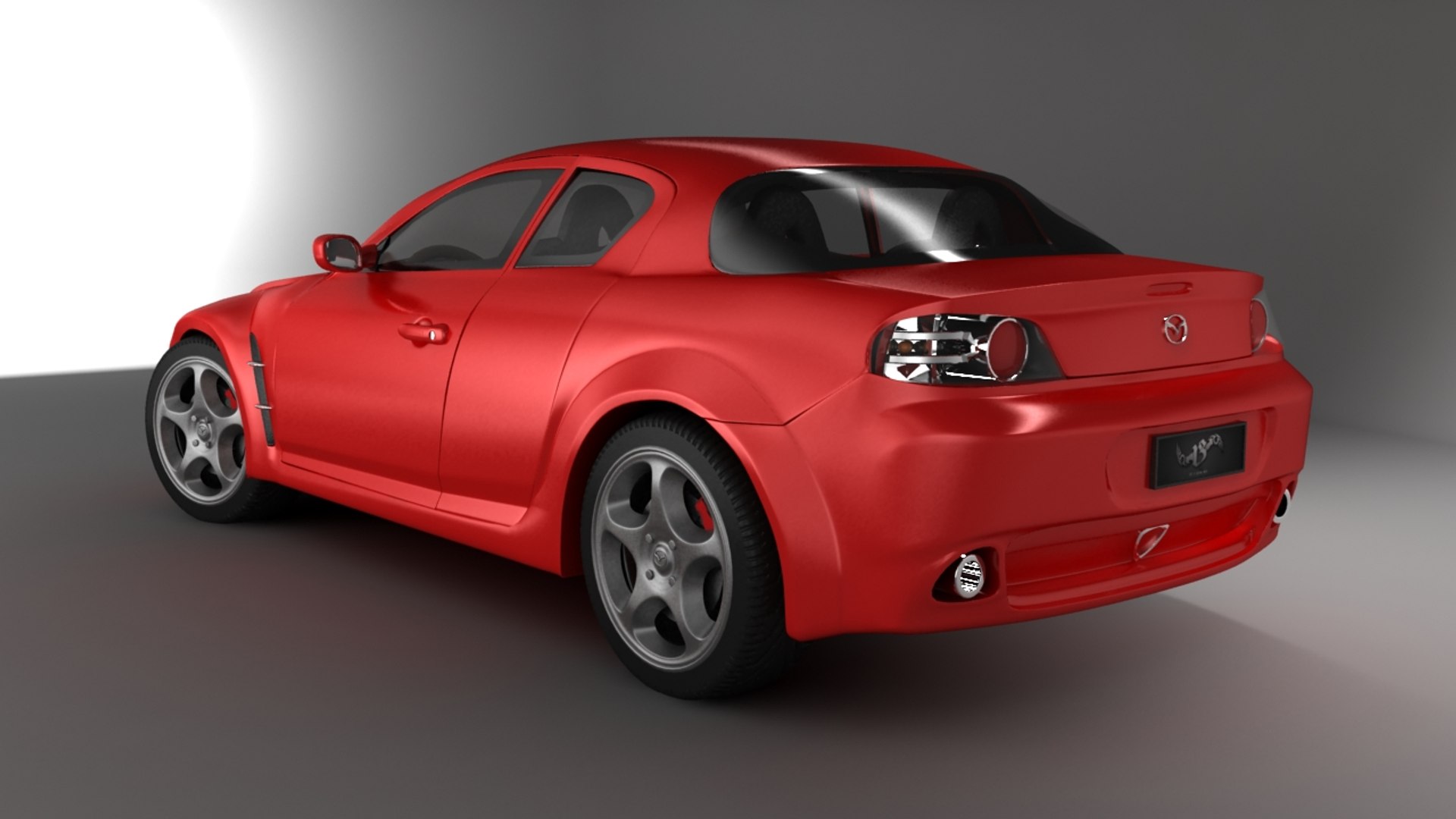 3ds max mazda rx8