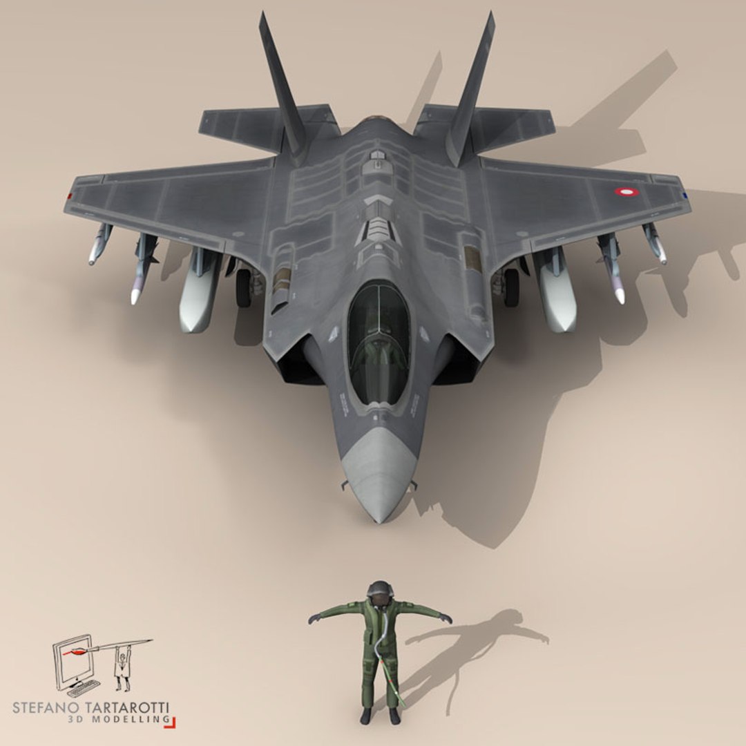 3d Model Pilot - Air Force
