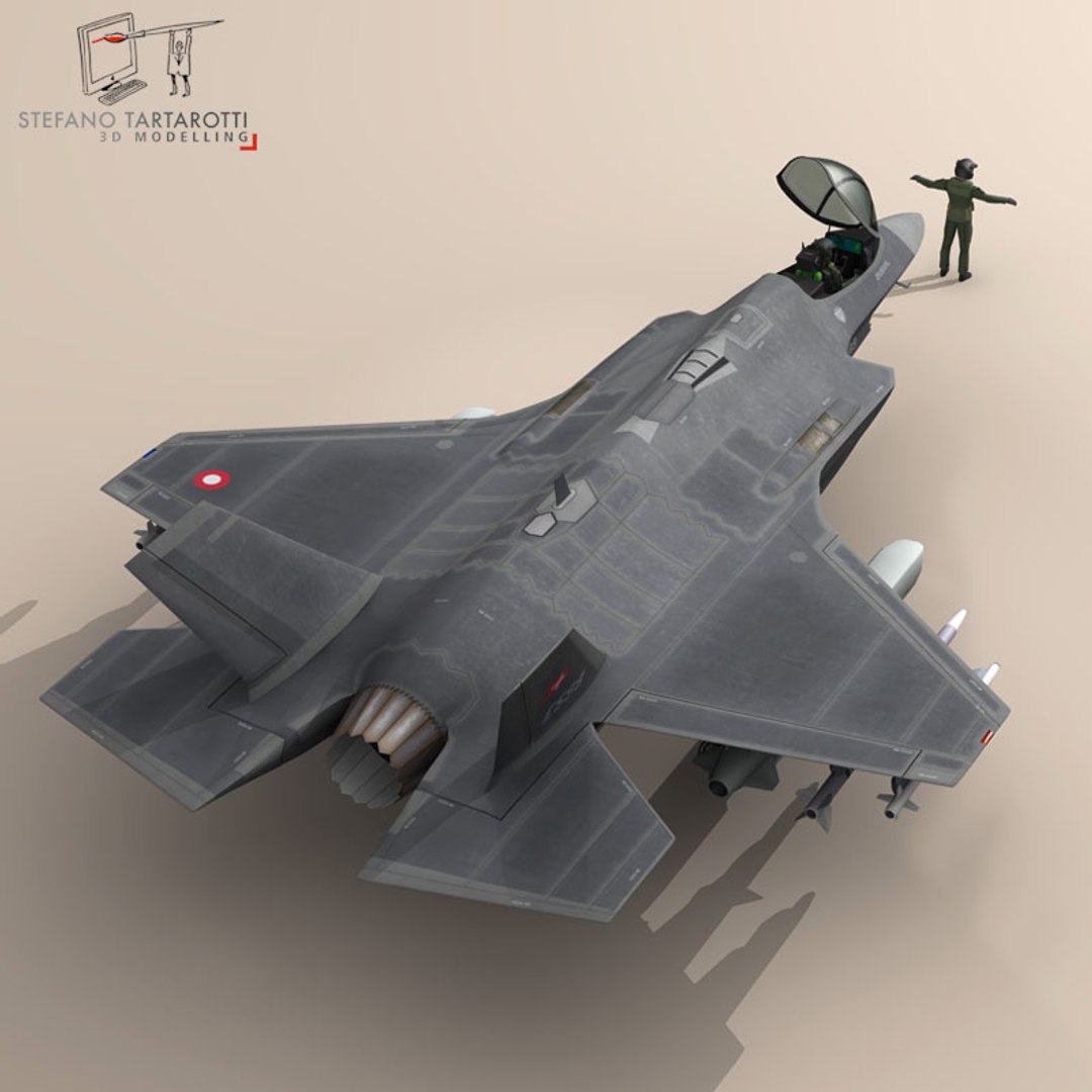 3d Model Pilot - Air Force