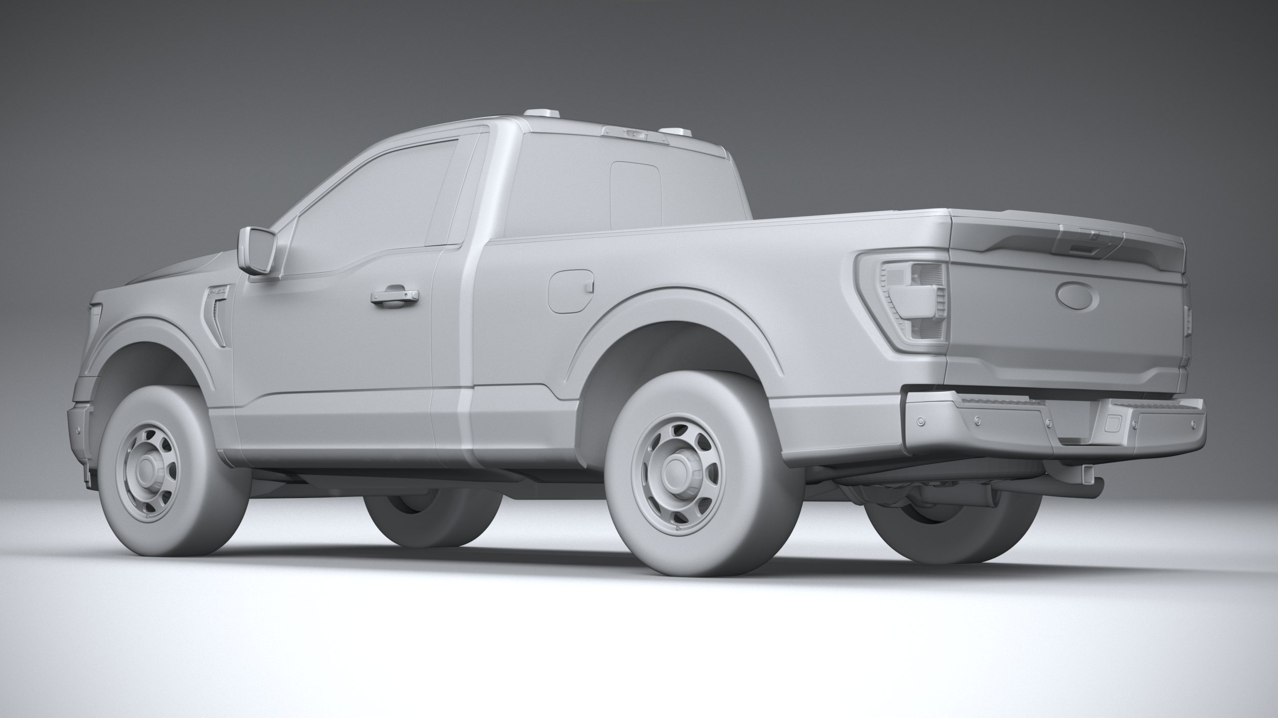 3D Ford F150 Base 2022 - TurboSquid 1825409