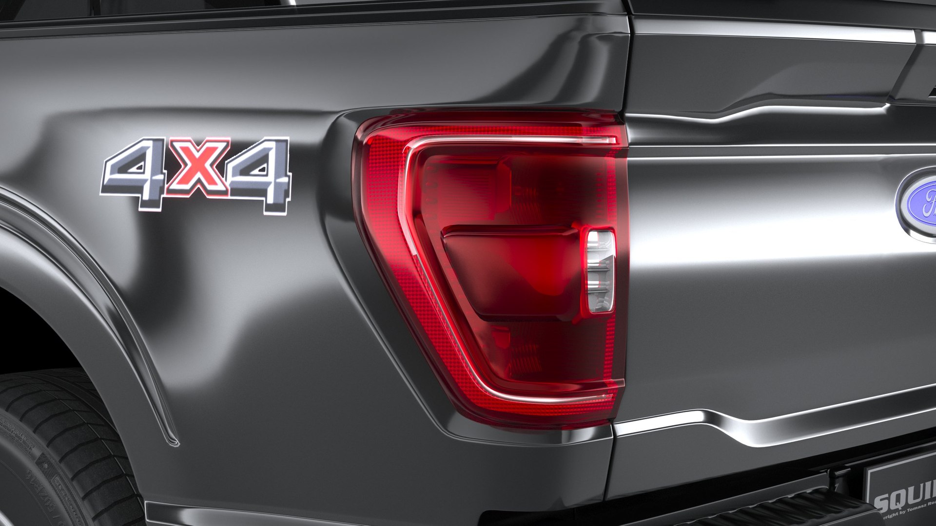 3D Ford F150 Base 2022 - TurboSquid 1825409