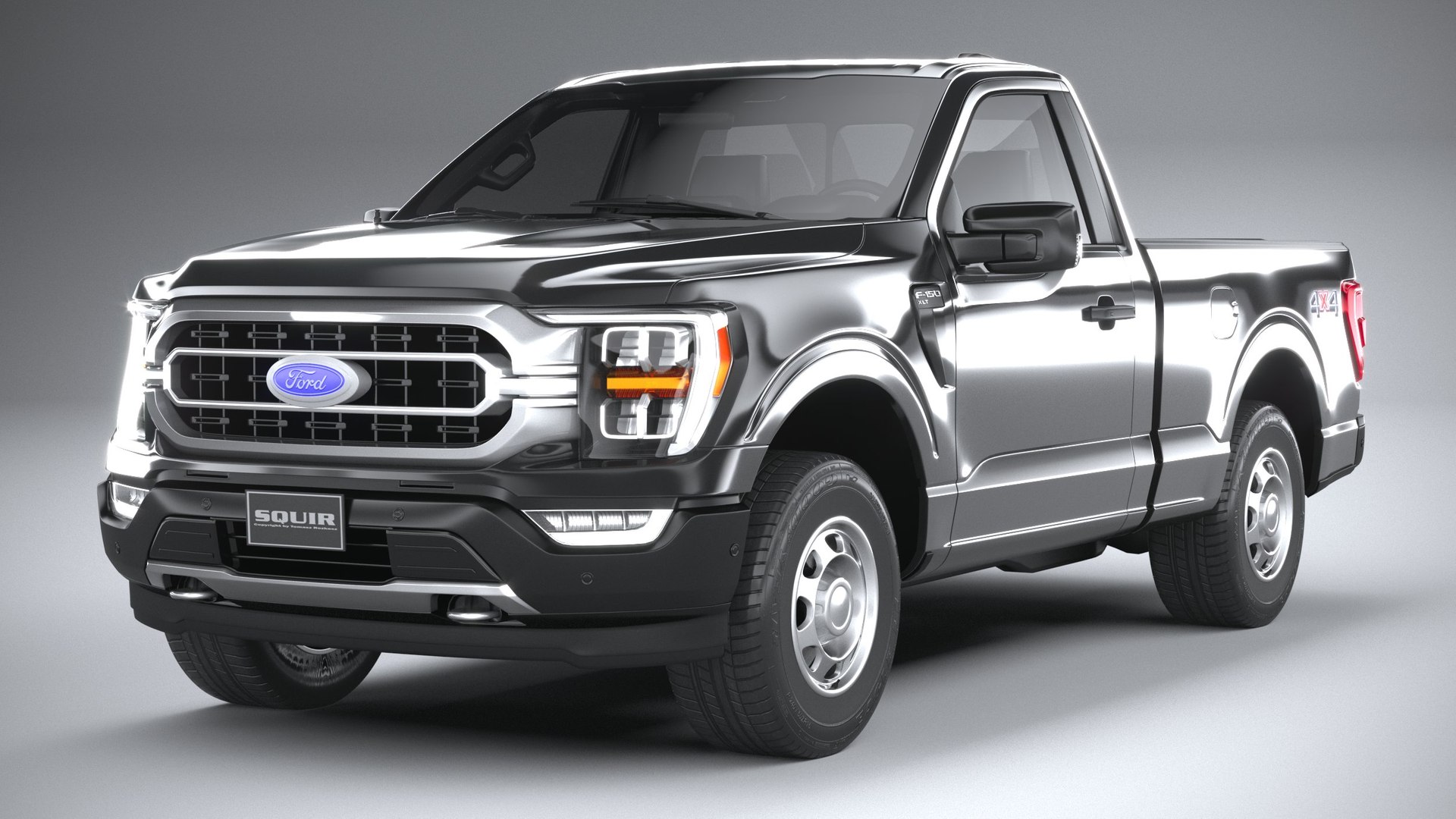 3D Ford F150 Base 2022 - TurboSquid 1825409