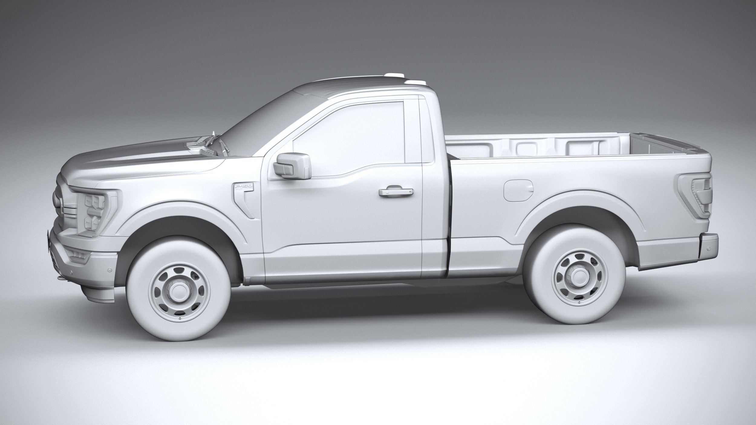 3D Ford F150 Base 2022 - TurboSquid 1825409
