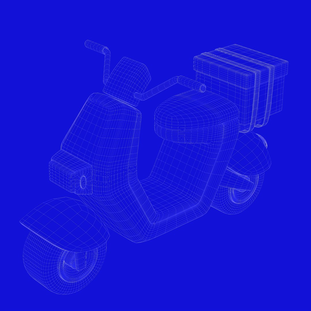 Scooter 3D Model - TurboSquid 1879114