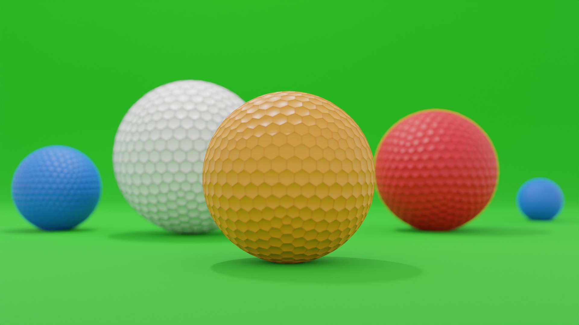 3D Golf Ball Model - TurboSquid 2143520