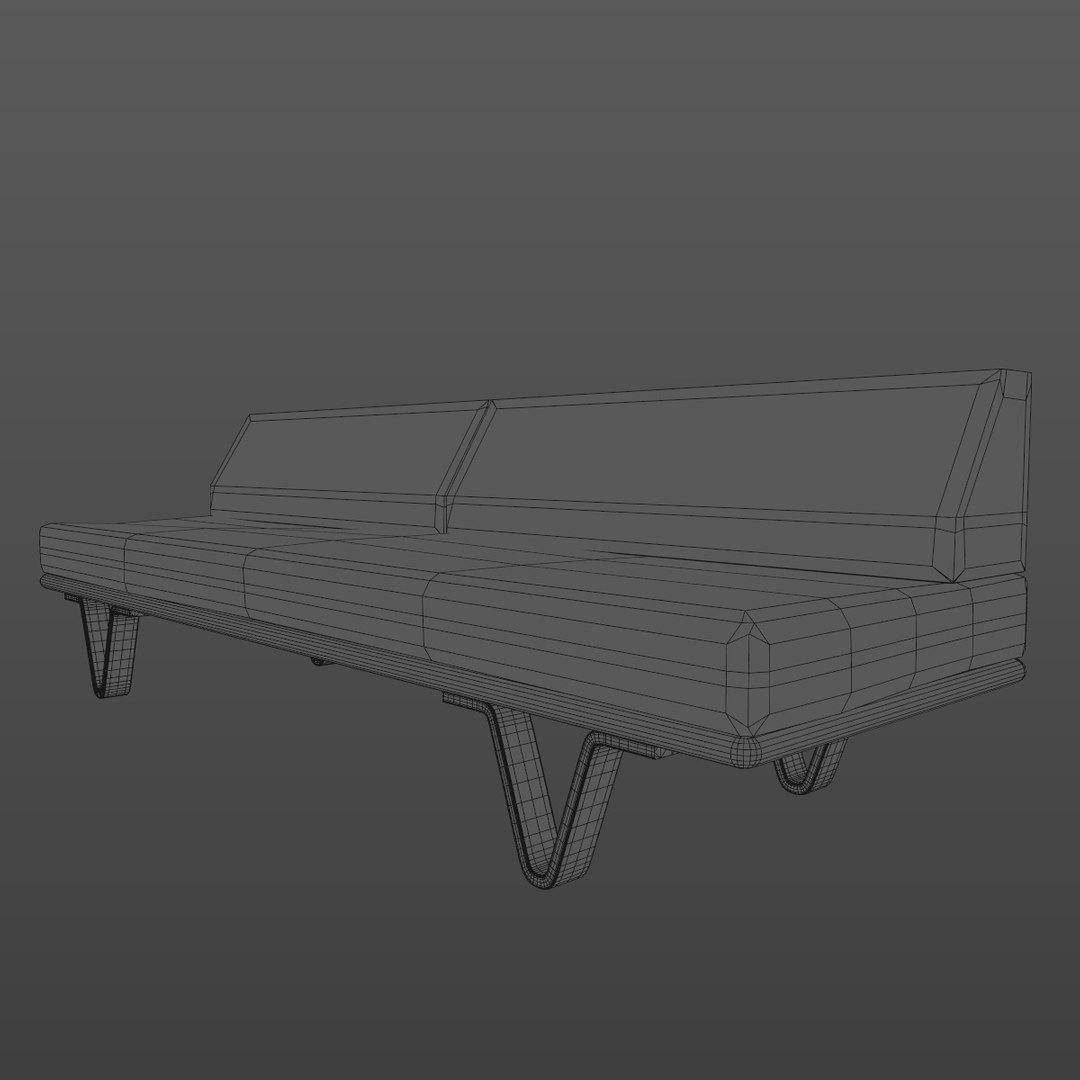 sofa contemporary dxf