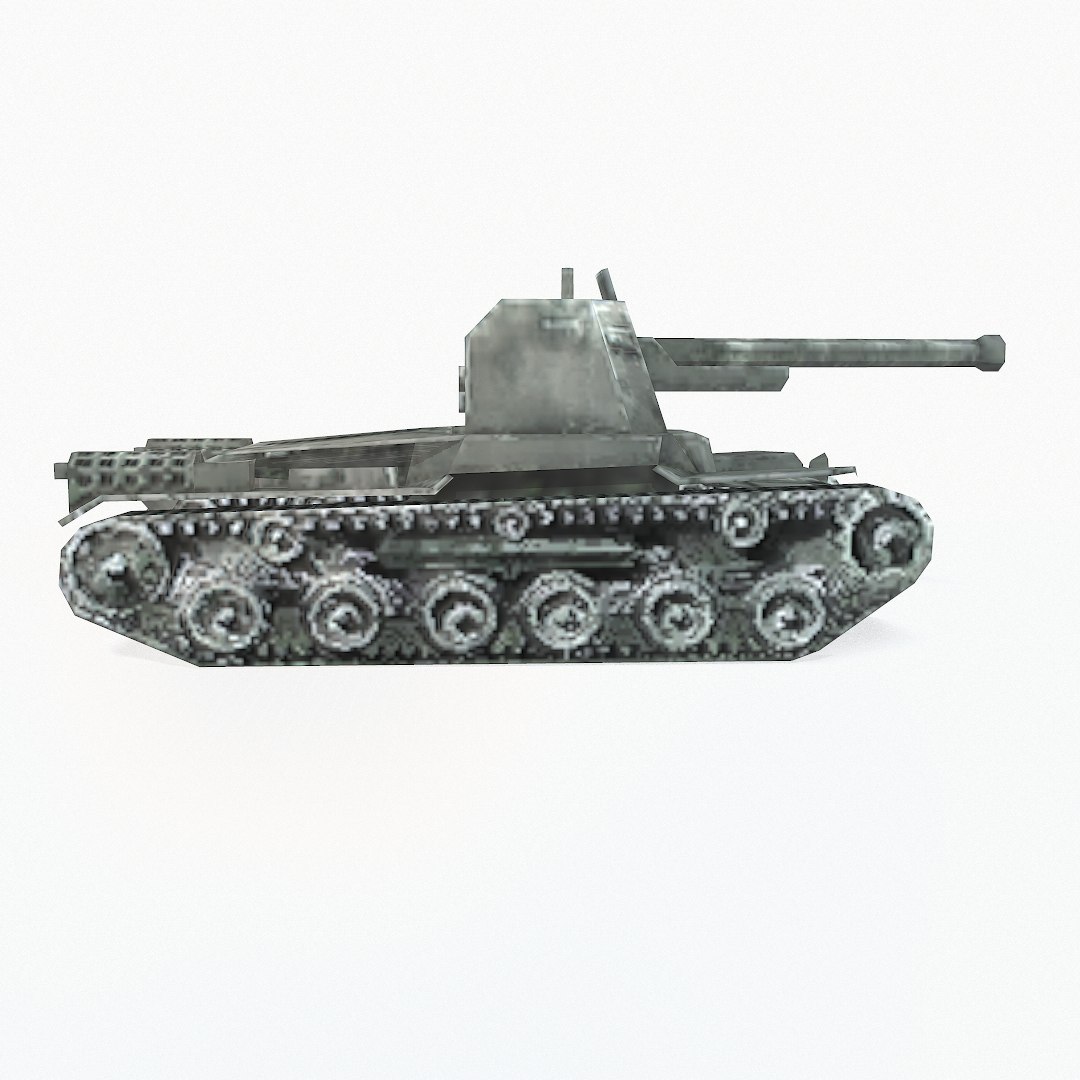 Type 1 Tank Ho-ni 3d Model