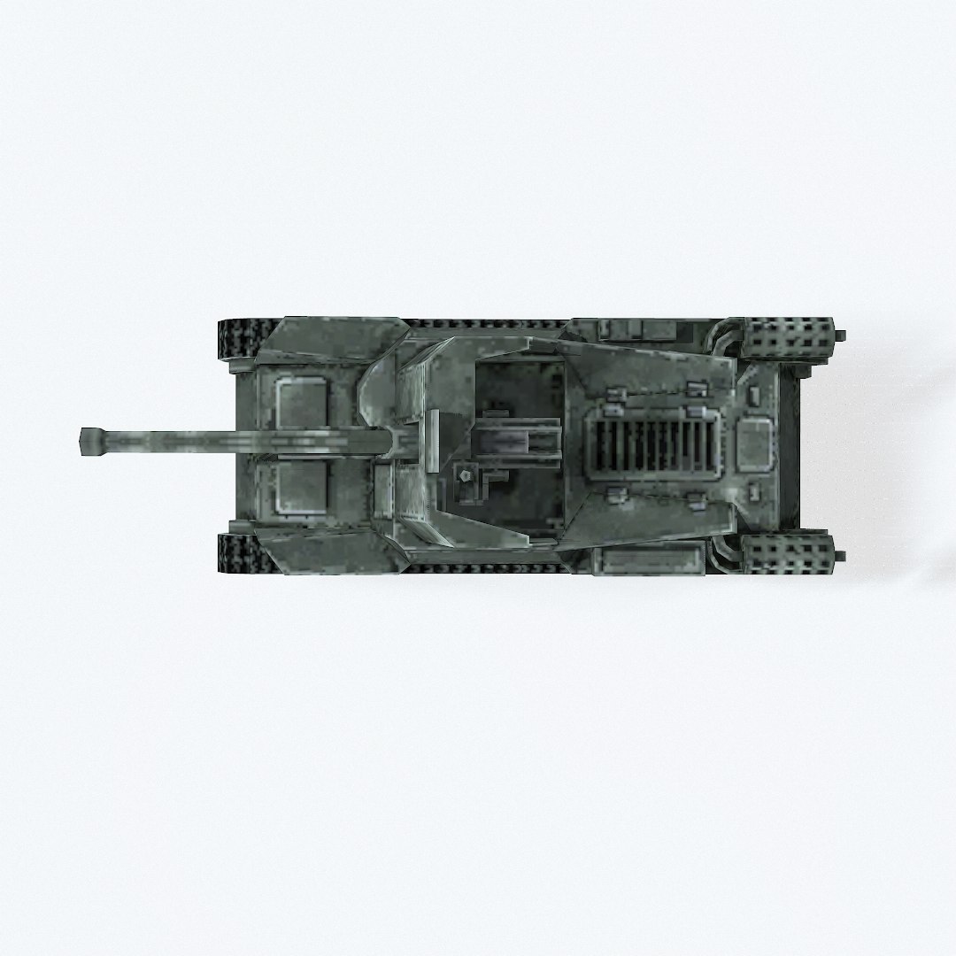 Type 1 Tank Ho-ni 3d Model
