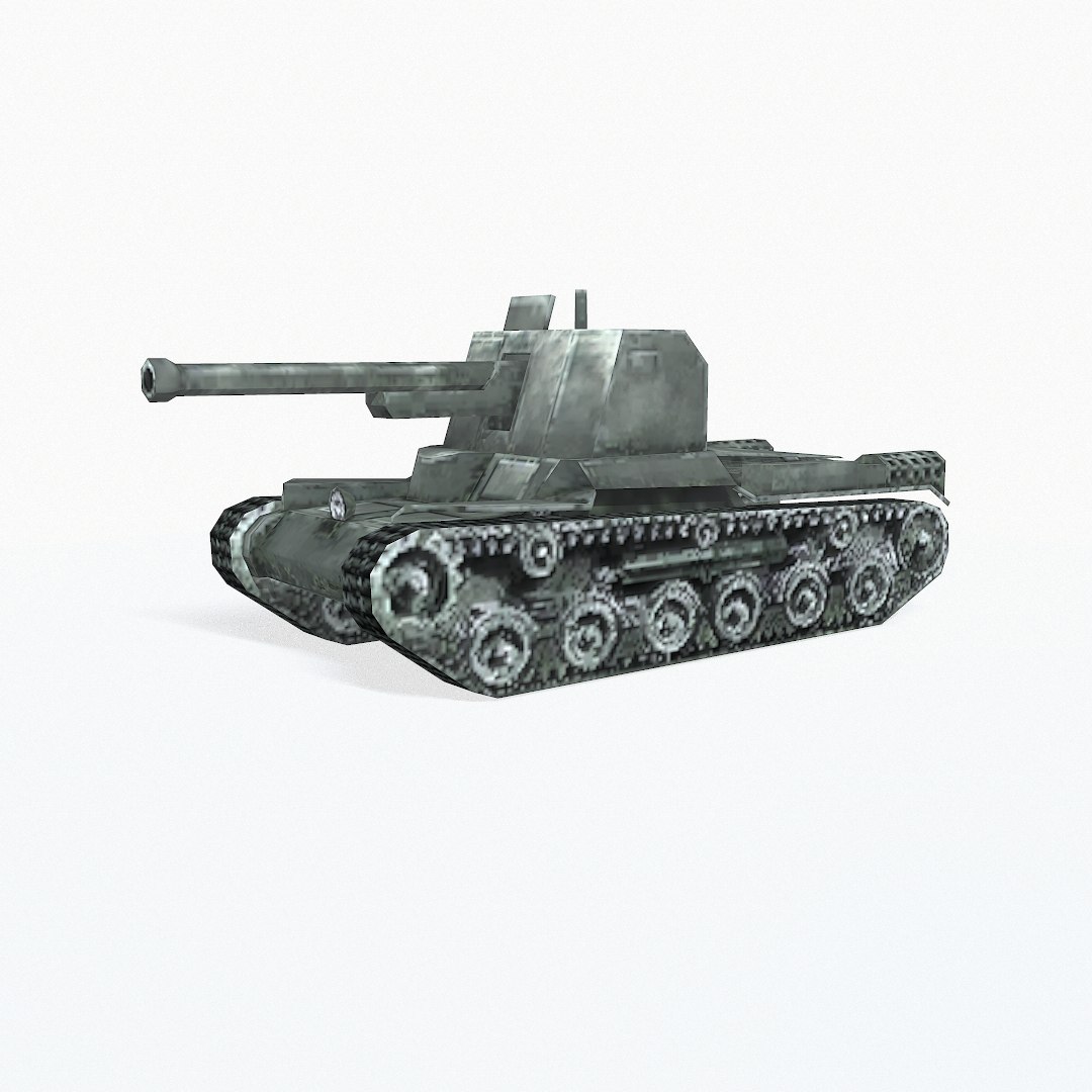 Type 1 Tank Ho-ni 3d Model